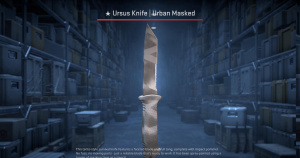 Ursus Knife | Urban Masked ⭐️ CS2 Skin