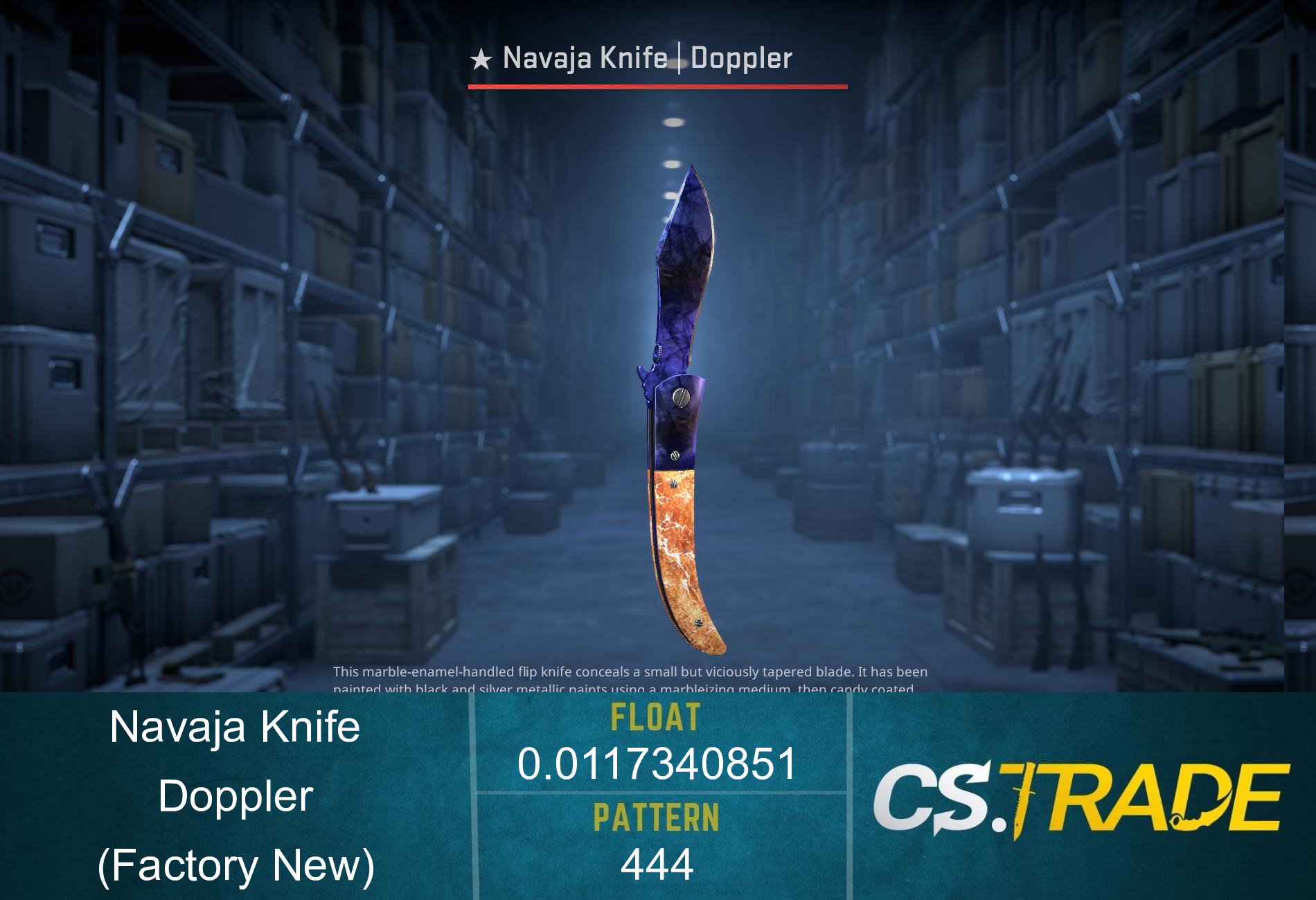 Navaja Knife | Doppler ⭐️ CS2 Skin
