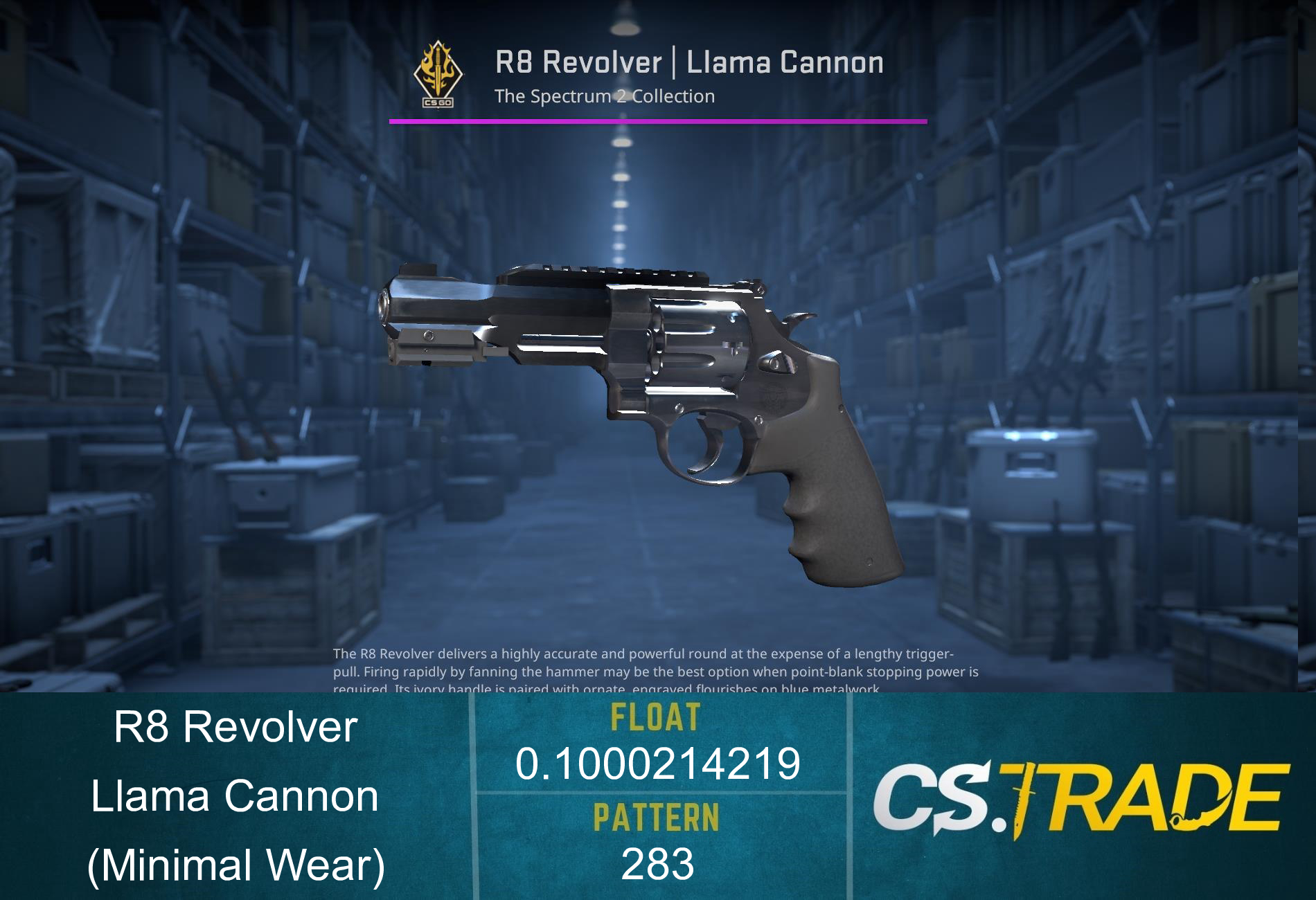 R8 Revolver | Llama Cannon ⭐️ CS2 Skin R8 Revolver | Llama Cannon ⭐️ CS2 Skin