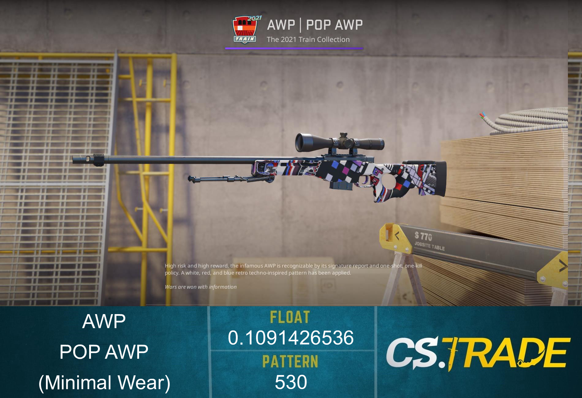 AWP | POP AWP CS:GO & CS2 Skin - CS.TRADE Wiki
