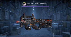 P90 | Vent Rush ⭐️ CS2 Skin