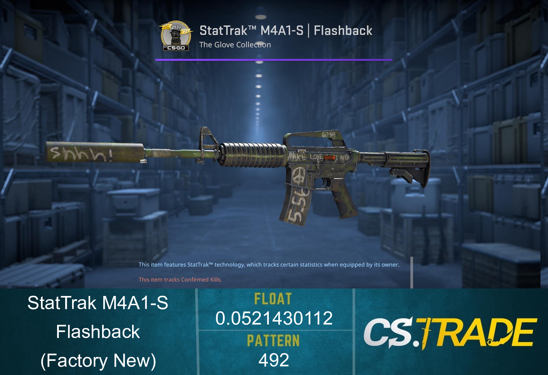 M4A1 S Flashback CS2 Skin