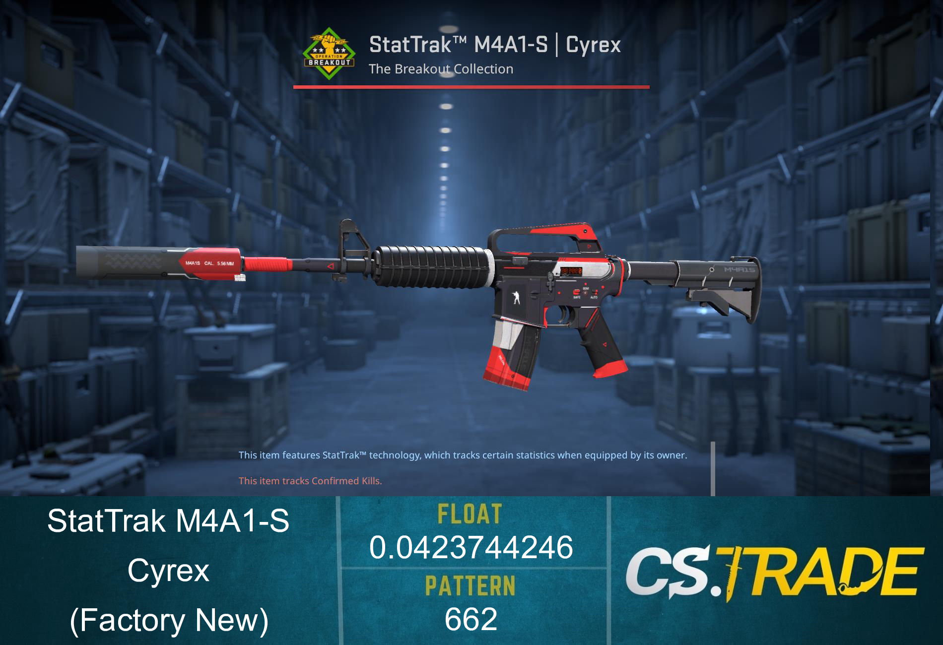 M4A1-S | Cyrex ⭐️ CS2 Skin