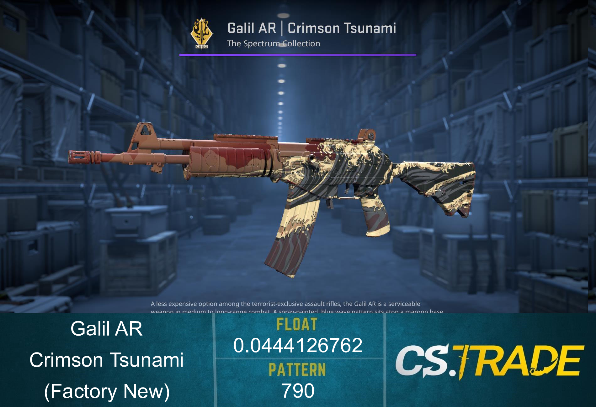 Galil AR | Crimson Tsunami ⭐️ CS2 Skin